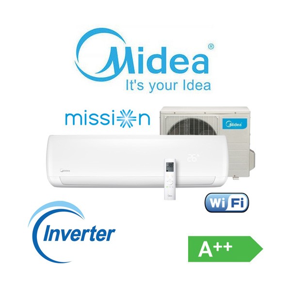 Midea mission A++ wifi 19db super silence – MANICLIM SERVICE